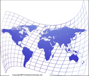 Undistorted World Map | Proportionally Accurate World Map - Printable ...