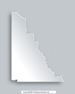 Printable Blank Map of Yukon – Outline, Transparent, PNG Map ...