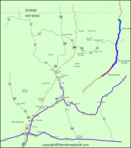 Rio Grande River Map | US Map of Rio Grand River - Printable World Maps